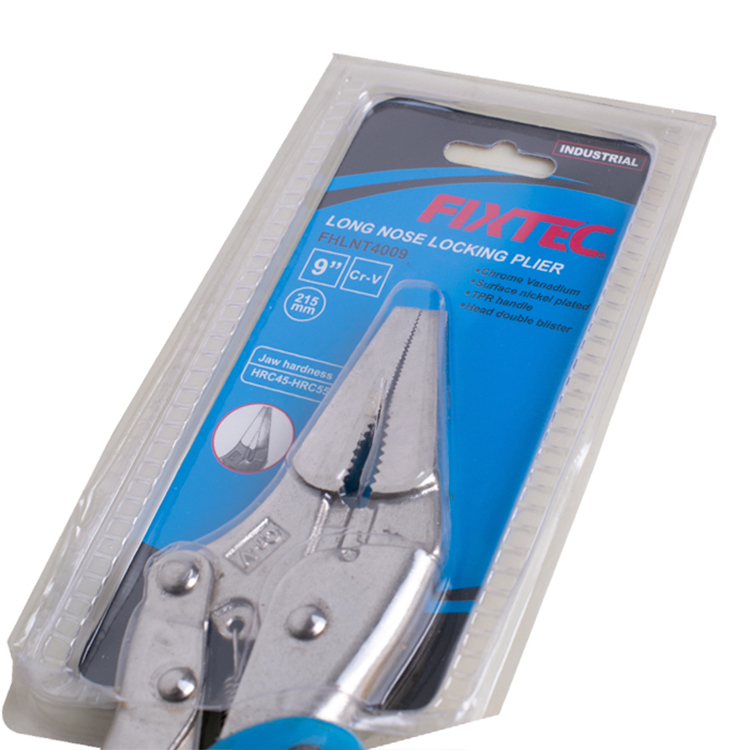 FIXTEC 9'' Long Nose Locking Plier CRV